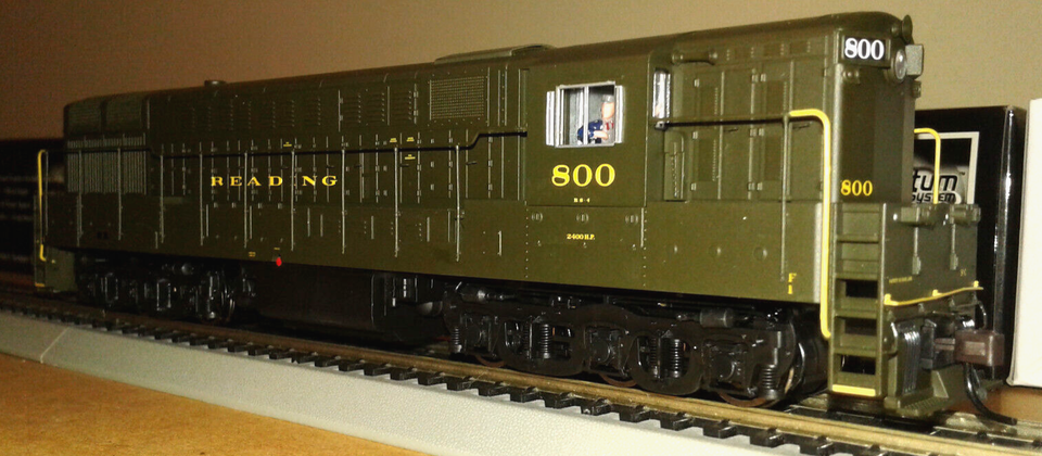 HO SCALE ATLAS FAIRBANKS-MORSE FM TRAINMASTER READING RDG #800 DCC & SOUND 7767 | eBay