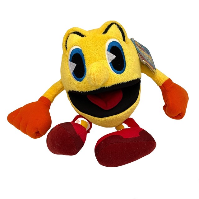 Pac Man and The Ghostly Adventures Namco Plush Stuffed Animal Doll 2012 ...