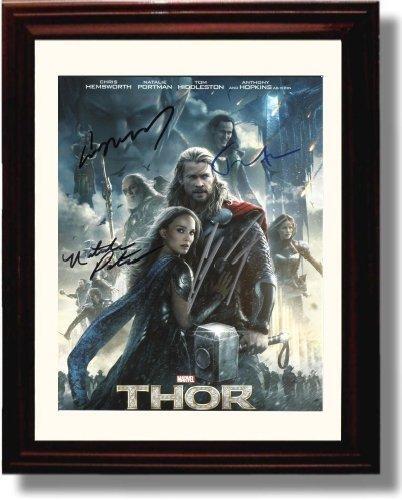 16x20 Framed Cast of Thor Autograph Promo Print - Thor | eBay