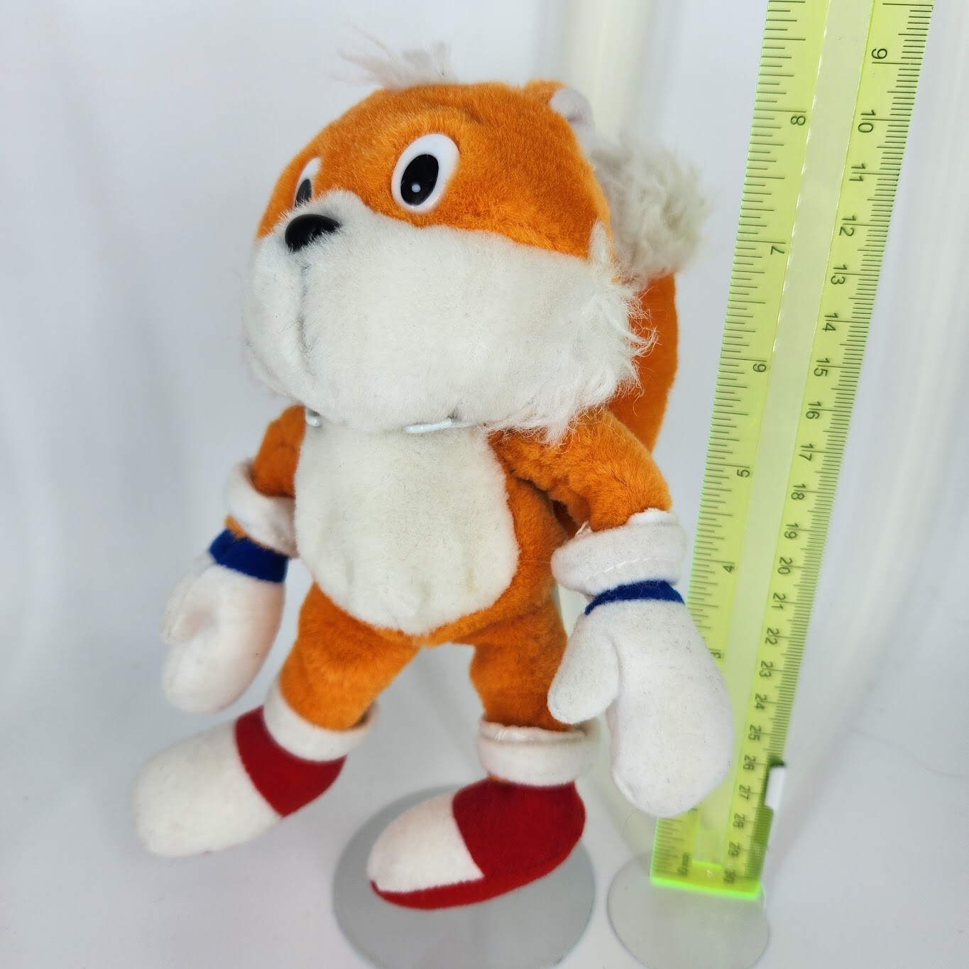 Sonic The Hedgehog Plush 1997 SEGA WORLD SYDNEY Tails 8" EXTRMELY RARE ...
