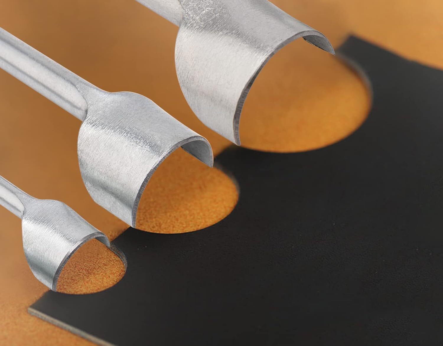 7Pcs Arc-Shaped Punch Leather Craft Half-Round Cutter Punch for Strap ...