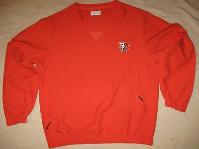 BGSU Falcons Pullover Windbreaker CB Wind Tec Men's Small Bowling Green ...