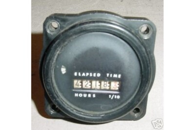 Cessna / Piper Aircraft Hobbs Elapsed Time Total Hours Indicator | eBay