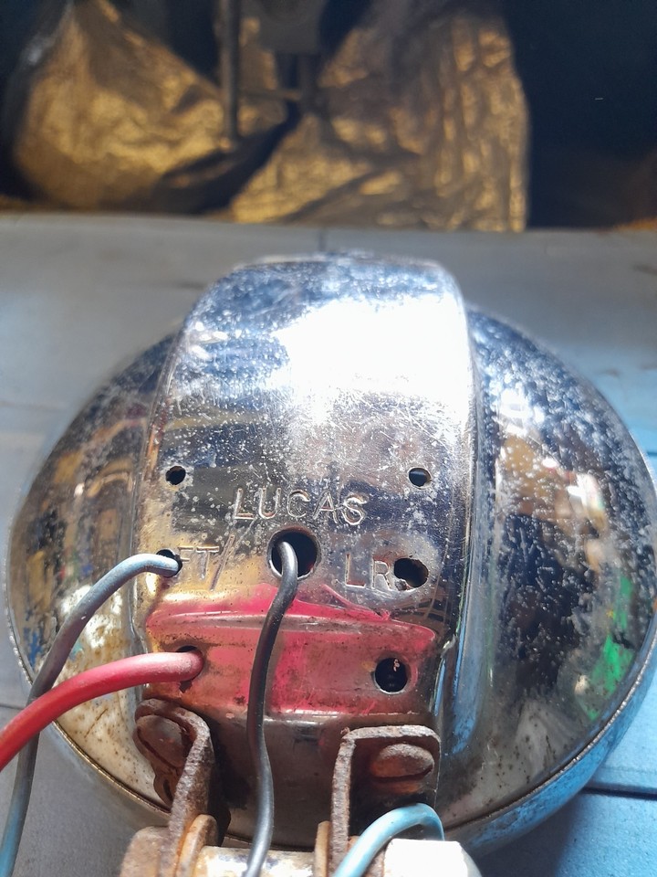 LUCAS DRIVING LAMP LR9 CLASSIC MINI WORKS MK1 COOPER S RALLY. CLASSIC ...