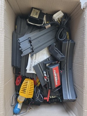 box - Scalextric Set - Track, Cars, Controller And Accessories | eBay UK