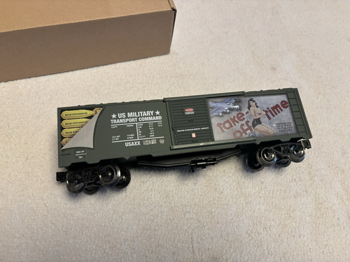 Manard's WWII Nose Art Box Car - Take-off Time | eBay