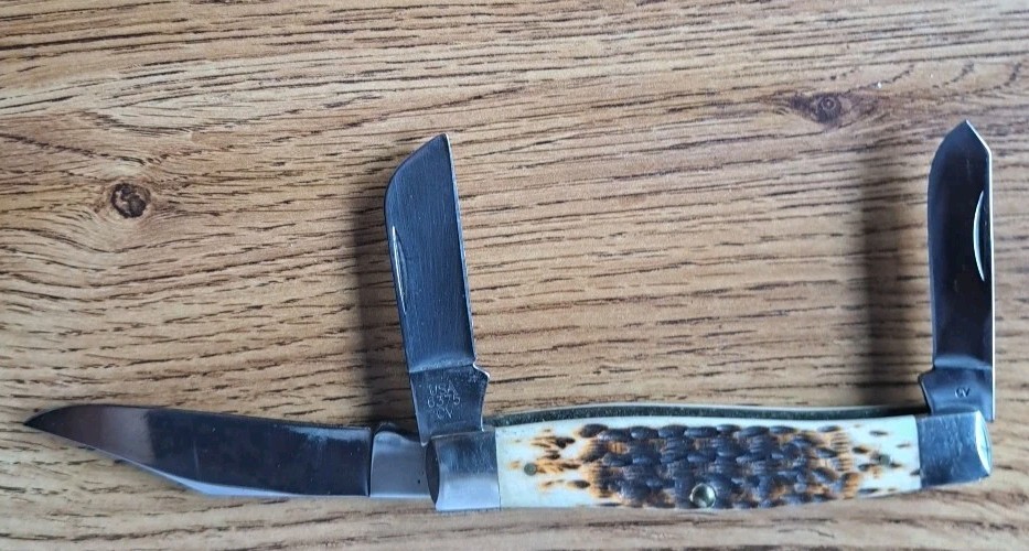 Case XX USA Amber Jigged Bone Large Stockman Knife 6375 CV | eBay