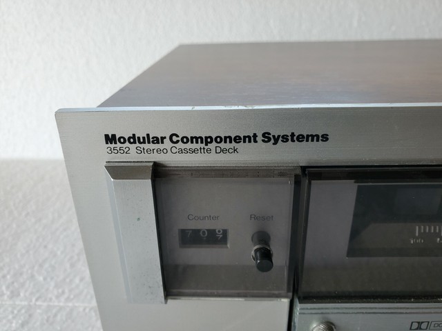 Vintage MCS Modular Component Systems 3552 Stereo Cassette Deck for ...