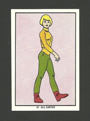 Micro Ventures Jill Carter 1970s Hanna Barbera Cartoon Card from Spain ...