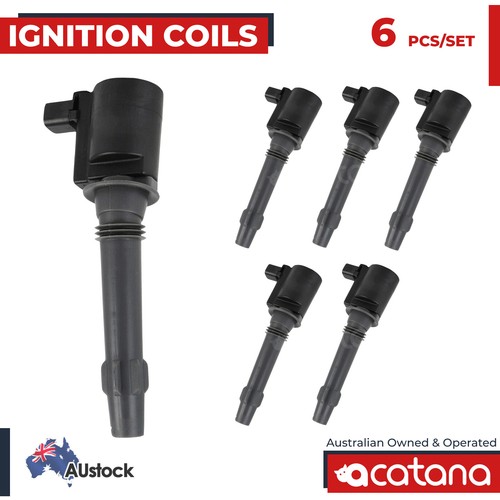 x6 Ignition Coils for Ford Falcon BA 2002 2003 2004 2005 4.0L Engine ...