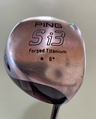 Ping Si3 Forged Titanium Driver 8* RH Ping Si3 Stiff Flex Graphite ...