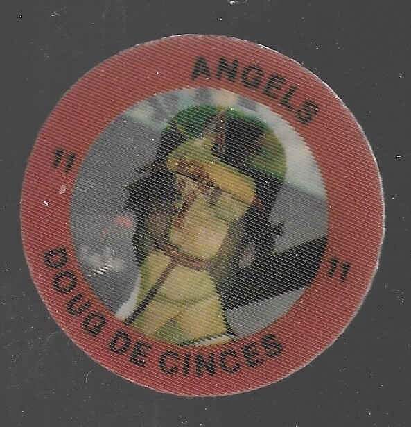 1983 Slurpee Super Star Sports Coins Collector Series Doug DeCinces 7/ ...