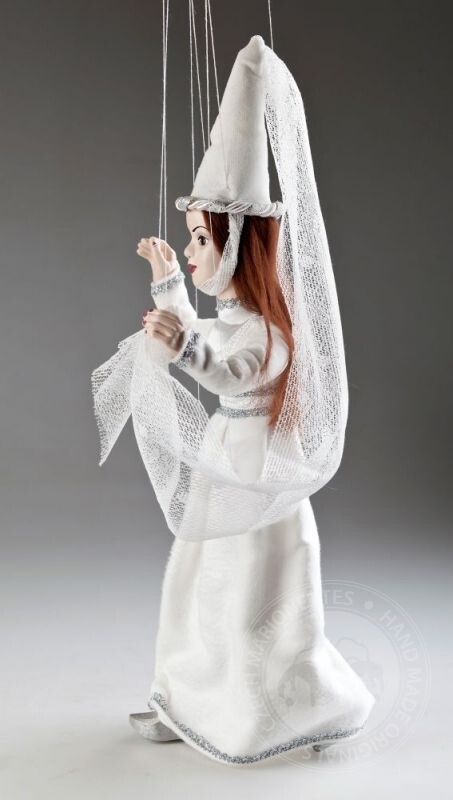 White Lady Czech Handmade Marionette Puppet | eBay