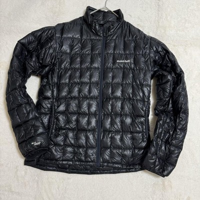 Montbell Plasma 1000 Fill Power Down Jacket Black Lightweight Men's Size M | eBay