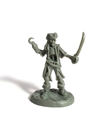 1x PIRATE SKELETON BOARDING PARTY CAPTAIN -BONES REAPER figurine ...