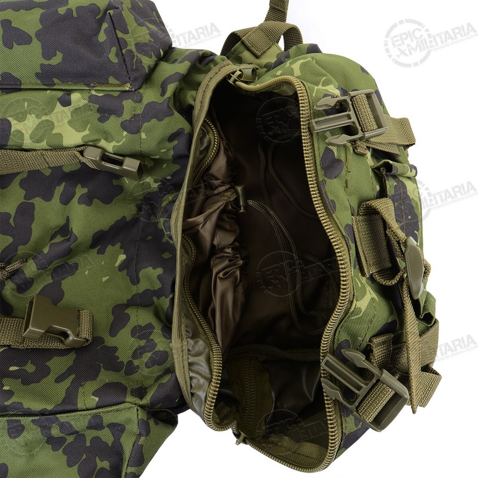 65L Tactical Rucksack Danish M84 Camo BW German Army Style Bag Backpack ...