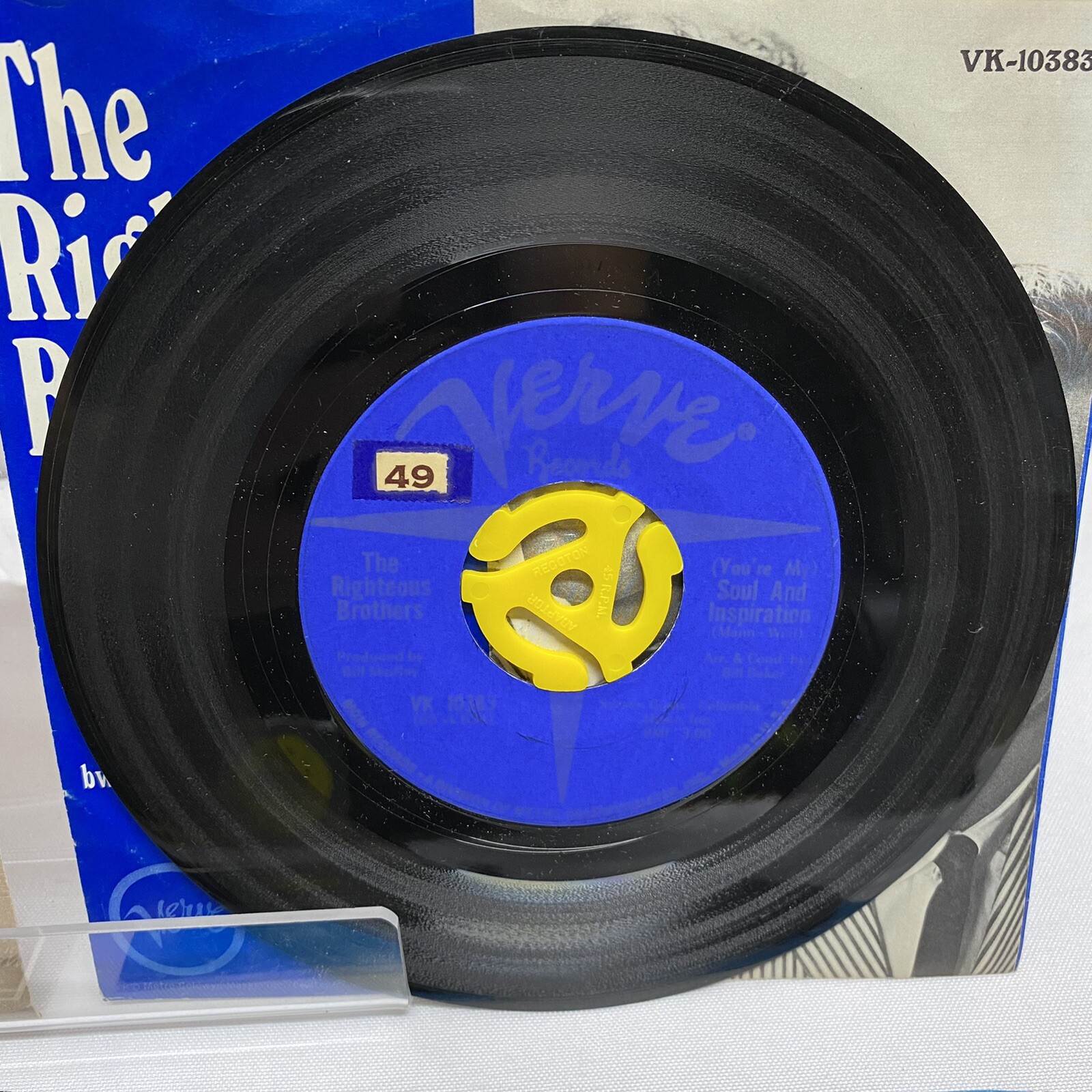 Vintage 45 Record Lot The Righteous Brothers The Turtles Ferrante OUT ...