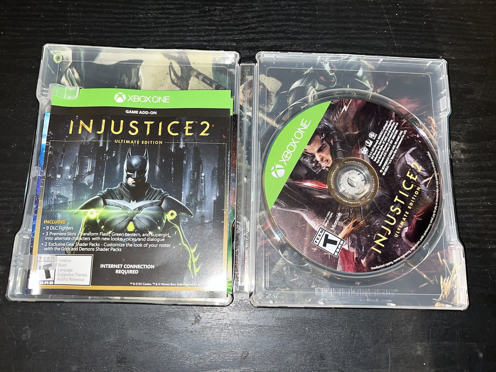 Xbox One Injustice 2 Ultimate Edition Steel Book | eBay