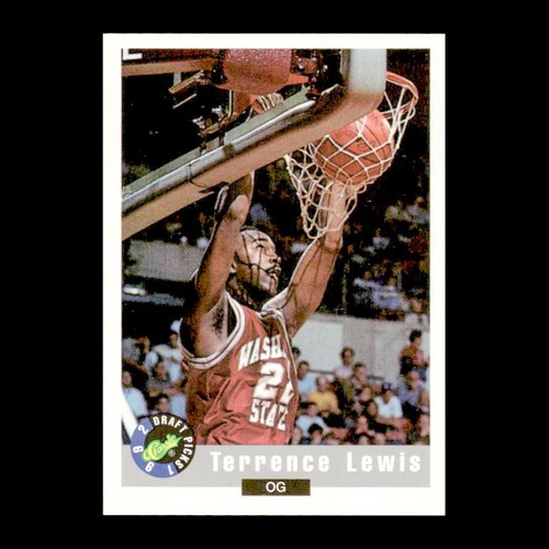 Terrence Lewis 1992-93 Classic Draft Washington State Cougars #16 R331F ...