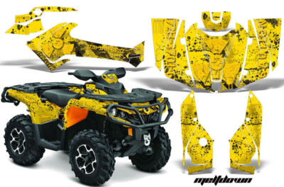 ATV Graphics kit Decal for Can-Am Outlander 500/650/800/1000 2013-23 ...