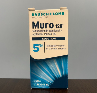 Muro 128 5% Solution 1/2 fl oz (15ml) SEALED EXP 01/2026 | eBay