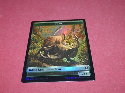 Magic the Gathering: MTG: Foil Boar Token / Treasure Token | eBay