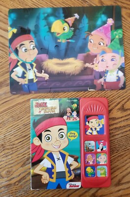 Jake And The Neverland Pirates Play a Sound Board Book & Lenticular ...