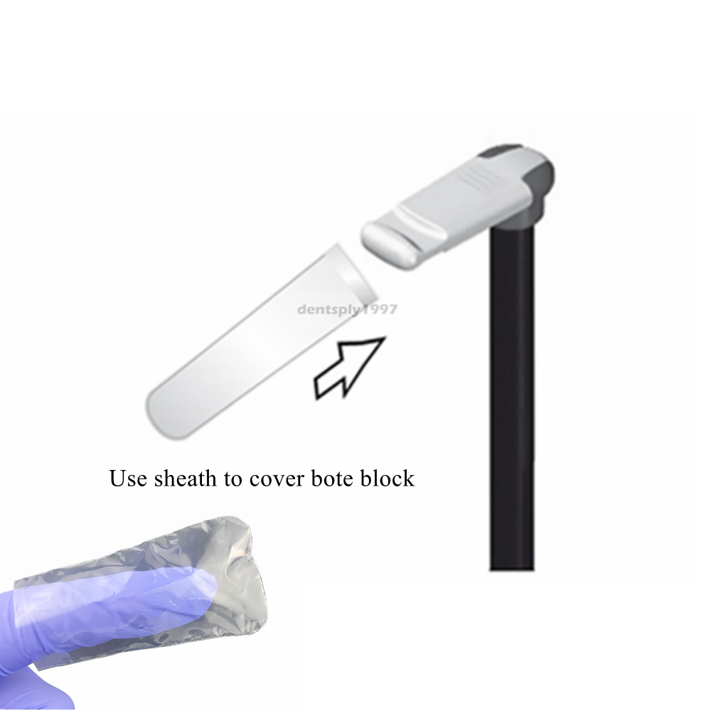 600pcs Dental Hygienic Sleeves Bite Block Covers Panoramic Machine ...