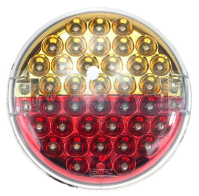 BMAC 373AR 135mm ROUND LED REAR STOP/TAIL/INDICATOR LIGHT LAMP 24V BUS ...
