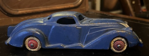 1930s CAST IRON STREAMLINE ART DECO COUPE AUTOMOBILE By HUBLEY IN ...