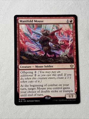 Manifold Mouse Bloomburrow Regular | eBay