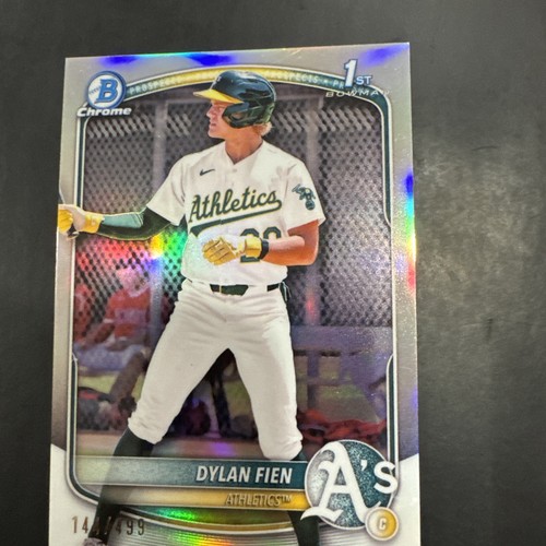 2025 Bowman Chrome Dylan Fien #BCP-47 Refractor /499 | eBay