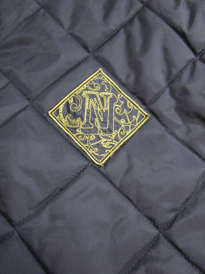 Vtg Y2K Brooklyn Mint Notorious BIG Black Gold Reversible Puffer Jacket ...