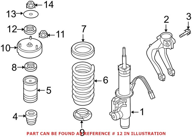 BMW Genuine Shock Mounting Rubber 2x 31336778108 for sale online | eBay
