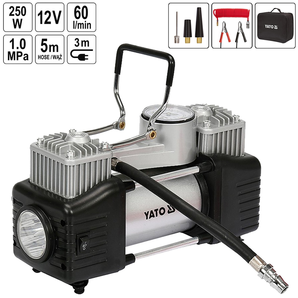 Patron Verrückter Sportler mini kompressor 12v auto Karotte Becher ...