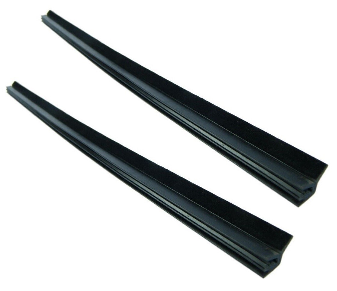 2x OUTER FRONT DOOR WINDOW RUBBER WAIST SEALS FOR LAND ROVER DEFENDER ...