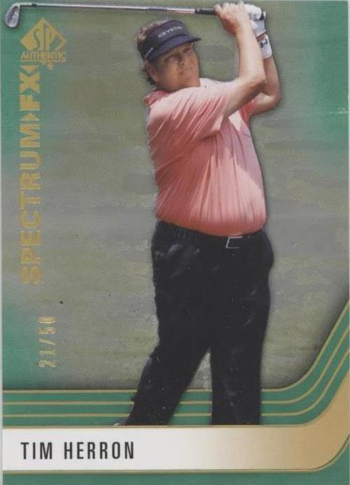 2021 SP Authentic - Spectrum Fx Tim Herron #S-16 Green /50 for sale ...