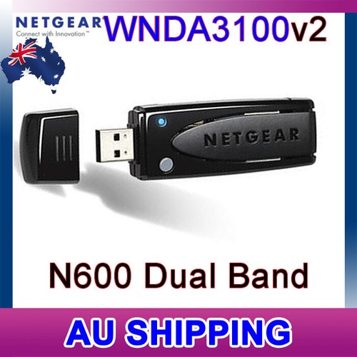 NETGEAR WNDA3100 v2 N600 RangeMax Dual Band Wireless N WiFi Adapter 802 ...