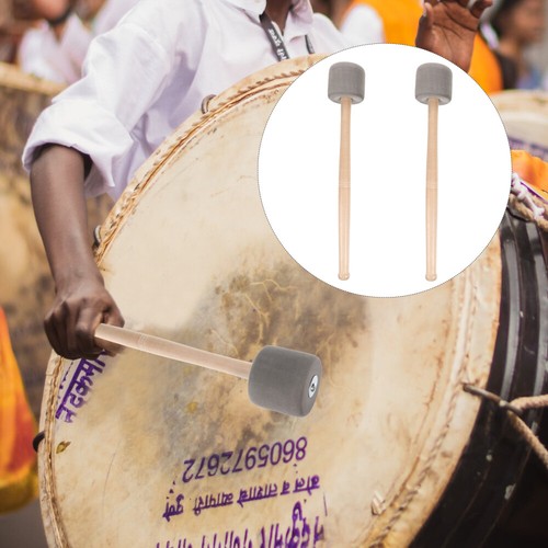 2 Pcs Drum Sticks Marimba Mallets Big Drumstick Percussion Instrument | eBay