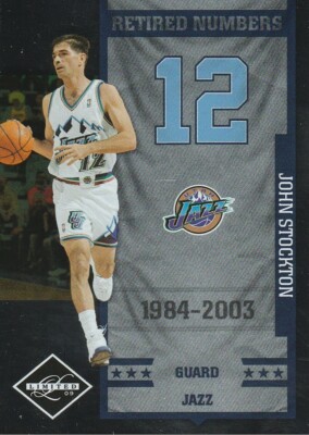 2009-10 Limited Retired Numbers #18 John Stockton/99 | eBay