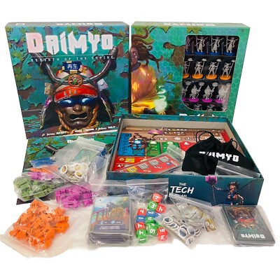 Daimyo Rebirth of the Empire Board Game and Miniature Set Complete Near ...