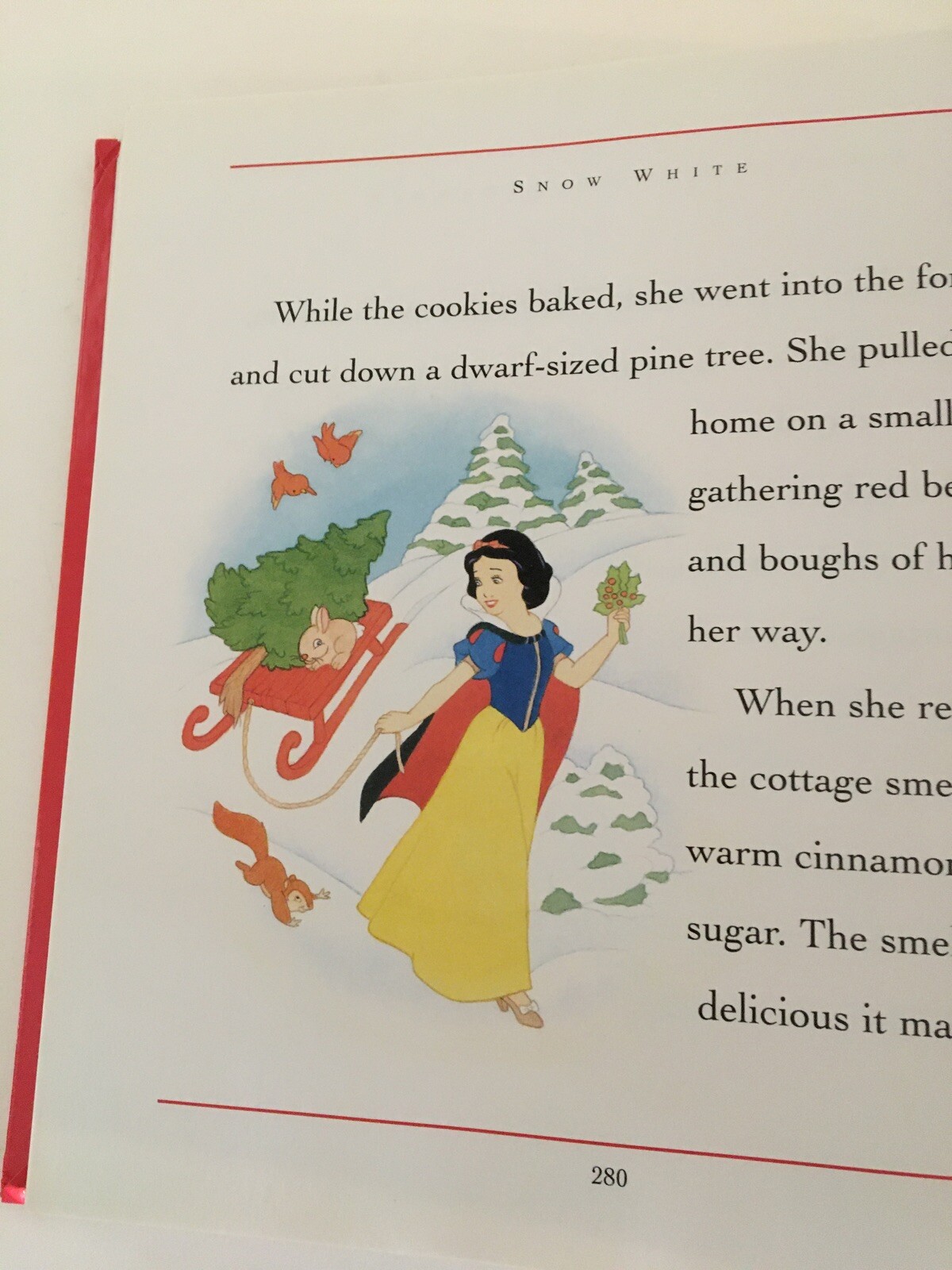 DISNEY'S CHRISTMAS STORYBOOK ILLUSTRATED HARDCOVER SCHOLASTIC ANIMATED ...