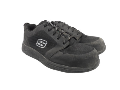 Skechers Work Men's Alum Toe SP Athletic Work Shoes 99999068 Black Size ...