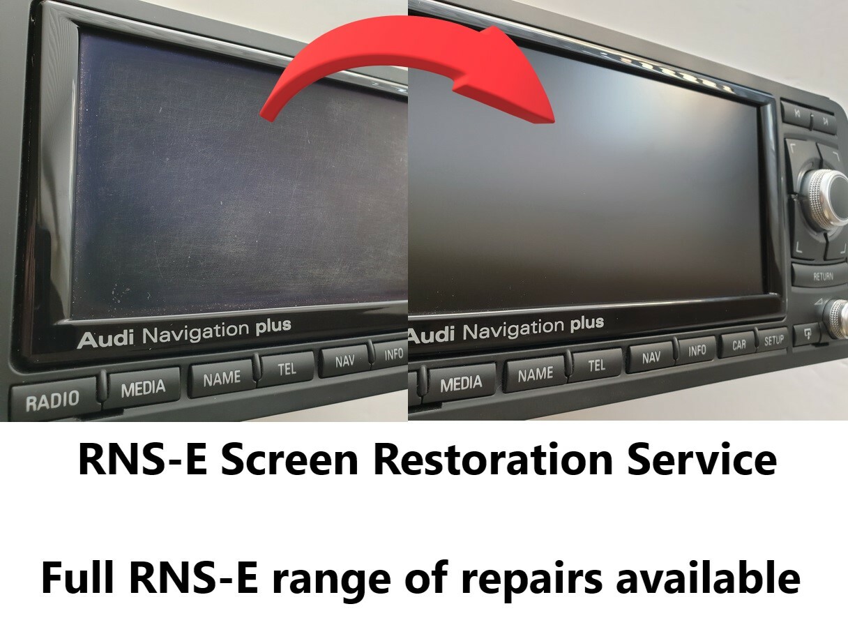 AUDI NAVIGATION PLUS RNSE RNS-E A3 A4 TT A6 R8 LCD AND LED REPAIRS AND ...