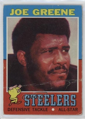 1971 Topps Joe Greene #245 Rookie RC HOF | eBay