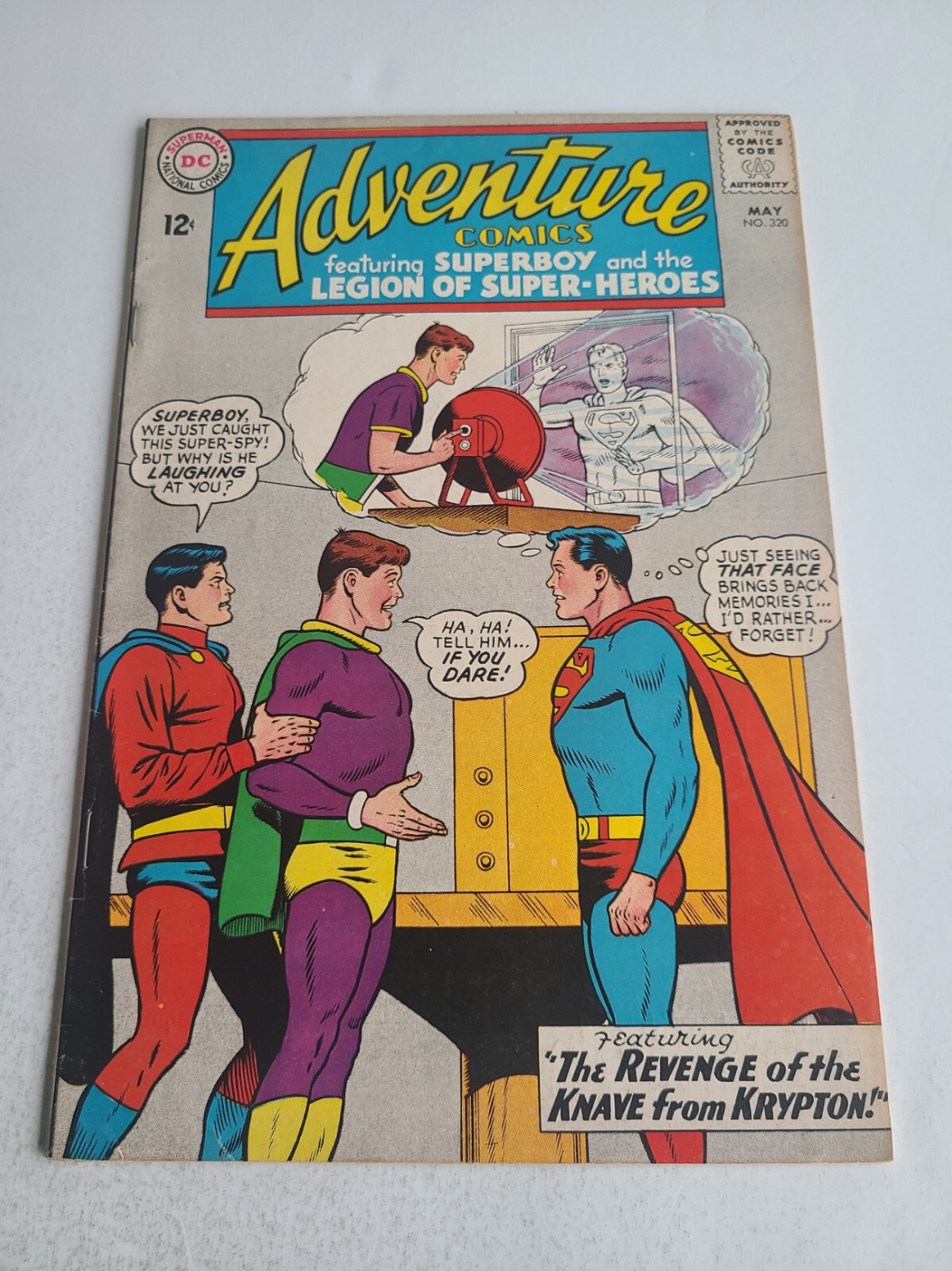 Adventure Comics #320 , Legion of Super-Heroes , DC 1964 Comic Book F ...