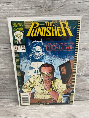 Marvel Comics The Punisher # 1 Modern Age July 1993 The Origin Of ...