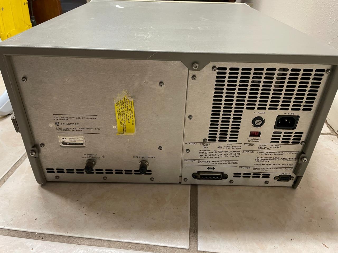 HP HEWLETT PACKARD 35665A DYNAMIC SIGNAL ANALYZER | eBay