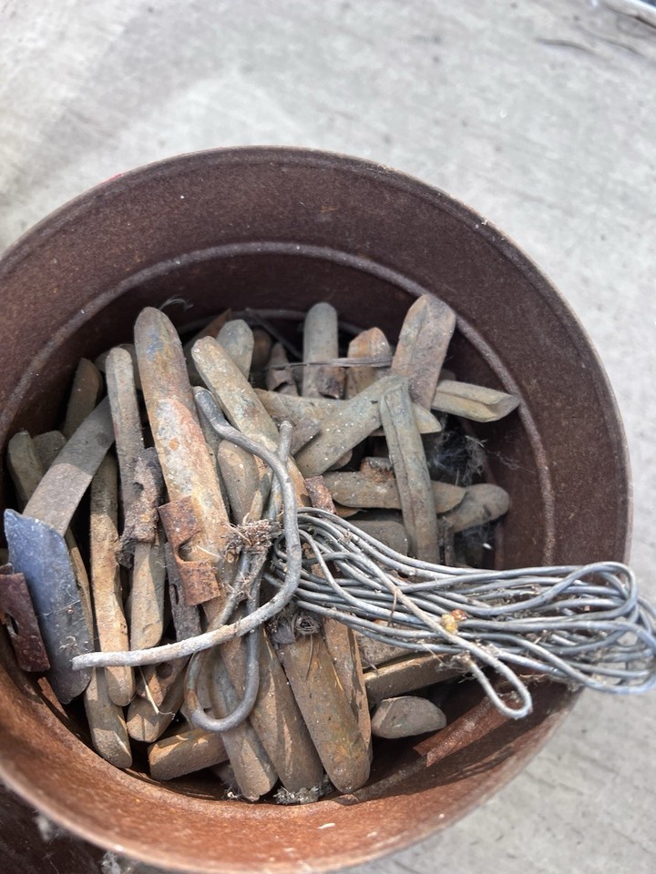 Scrap Lead Wheel Weights 42 Pounds Reloading Sinker Shot Put Jig Bullet ...