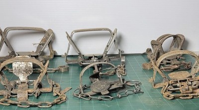 12 Piece Lot of Duke Traps Trapping Set Trapping Supplies Raccoon ...